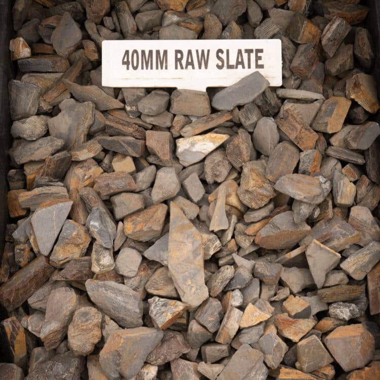 40mm Slate Stone - Robbo's Landscape Supplies Wagga